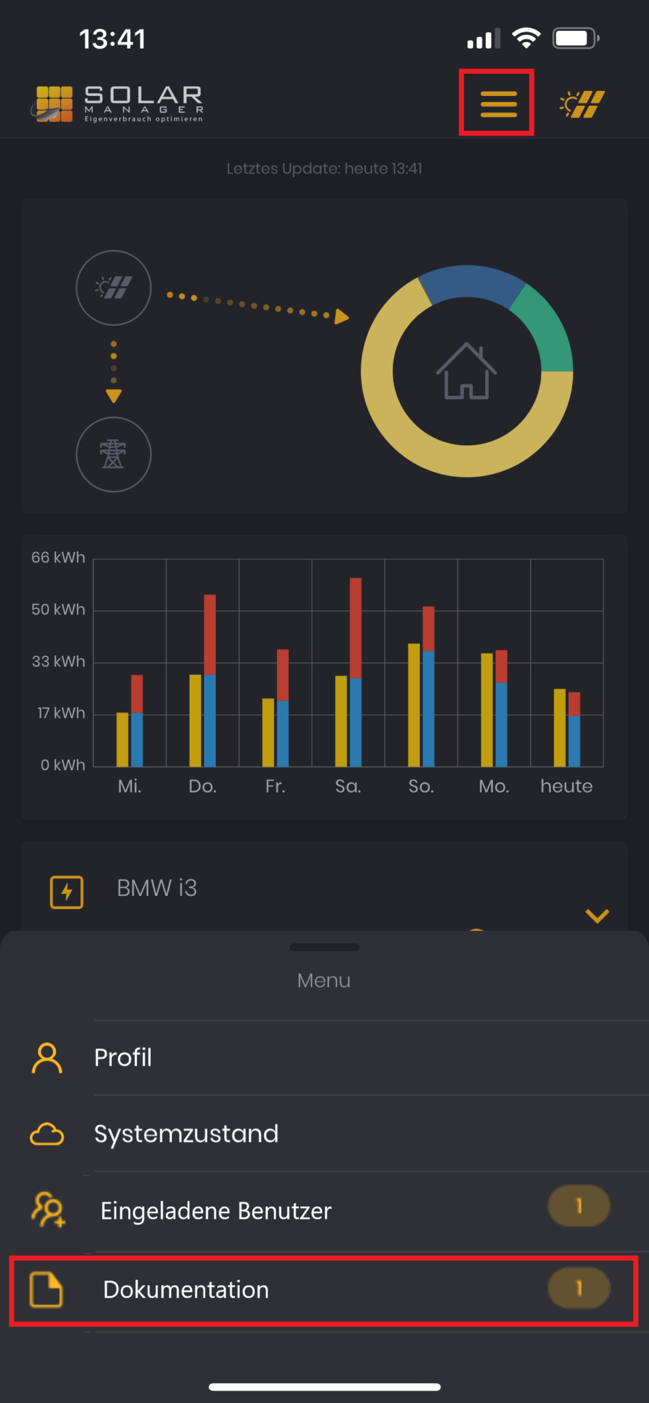 Dokumentation der Solaranlage | direkt im Solar Manager – Solar Manager